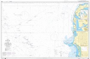 British Admiralty Nautical Chart 1422: Esbjerg to Hanstholm including ...