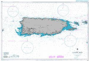 British Admiralty Nautical Chart 3408: Puerto Rico – weather_spica