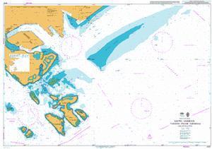 British Admiralty Nautical Chart 4037: Keppel Harbour, Tanjong Pagar ...